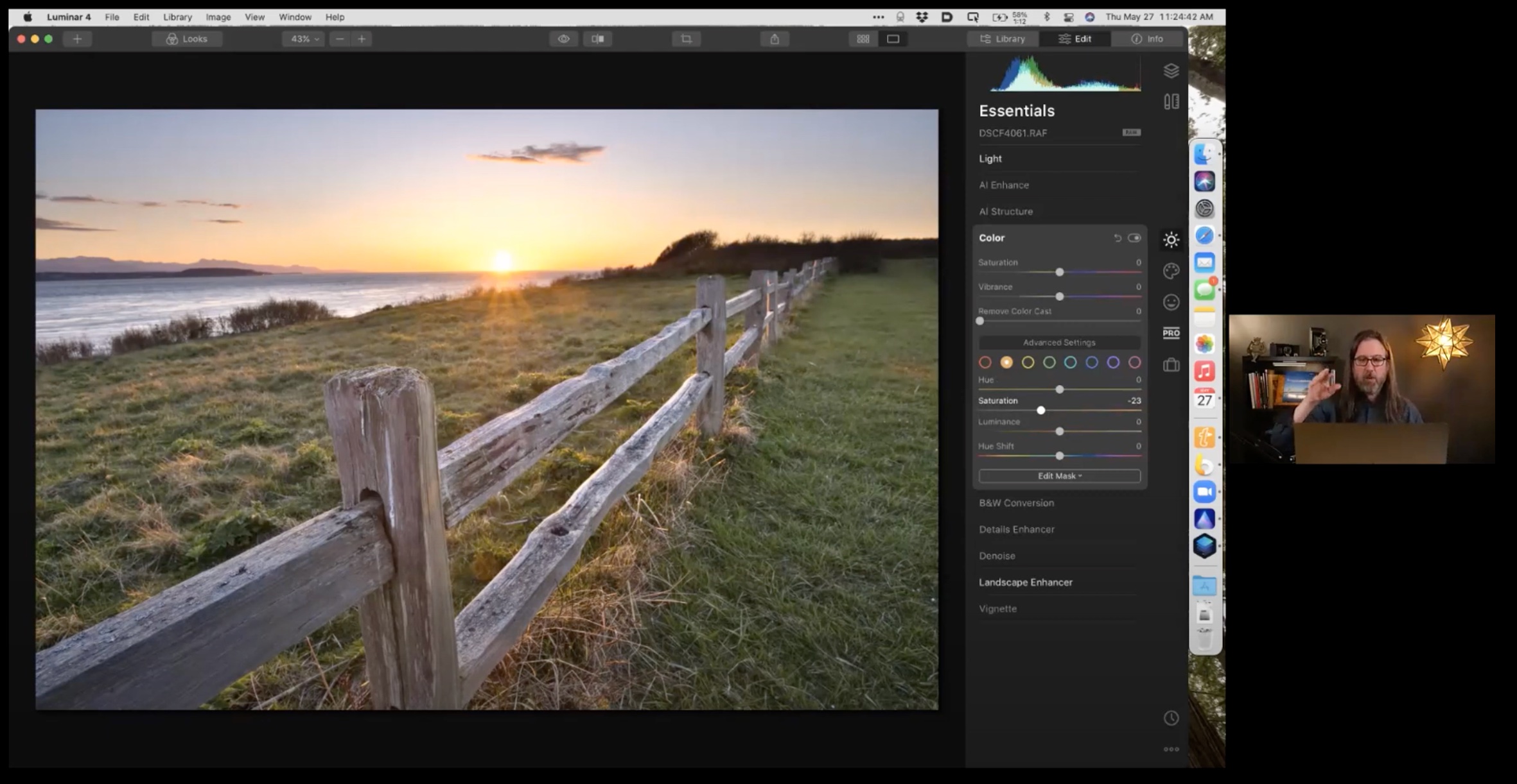 Fixing Challenging Shots in Luminar 4 Webinar – Jeff Carlson | Never ...