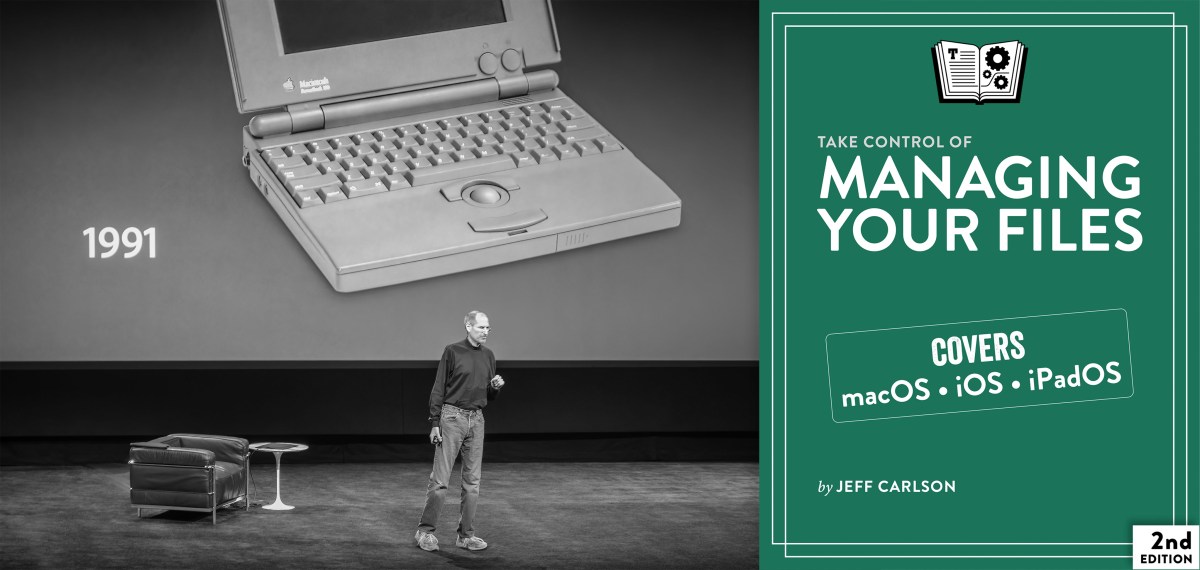 Take Control of Managing Your Files, Second Edition – Jeff Carlson ...